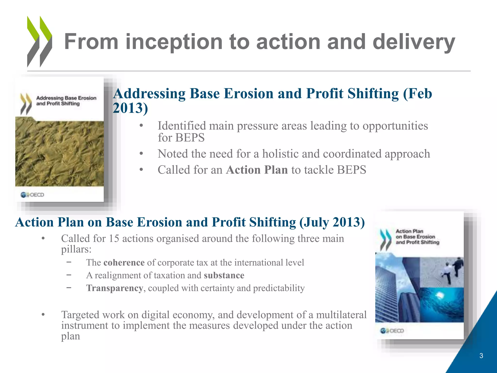 Overview of the OECD/G20 BEPS Project | PPTX