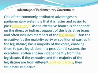 Parliamentary and presidential | PPSX