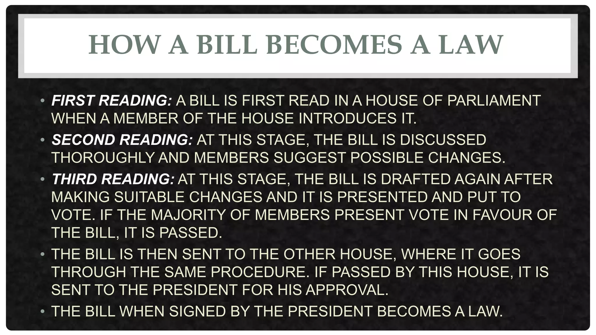 parliamentary government class 8 sst civics | PPTX