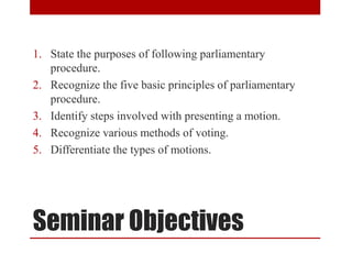 parliamentaryprocedure-111225090929-phpapp02.ppt