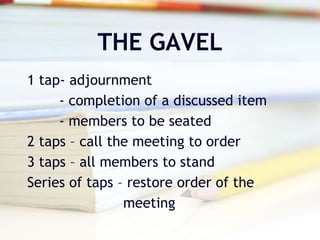 Parliamentary procedure | PPT