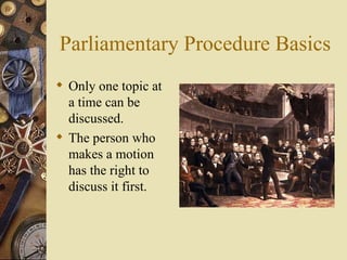 Parliamentary procedure | PPT