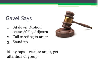 4-H Parliamentary Procedure Basics | PPTX