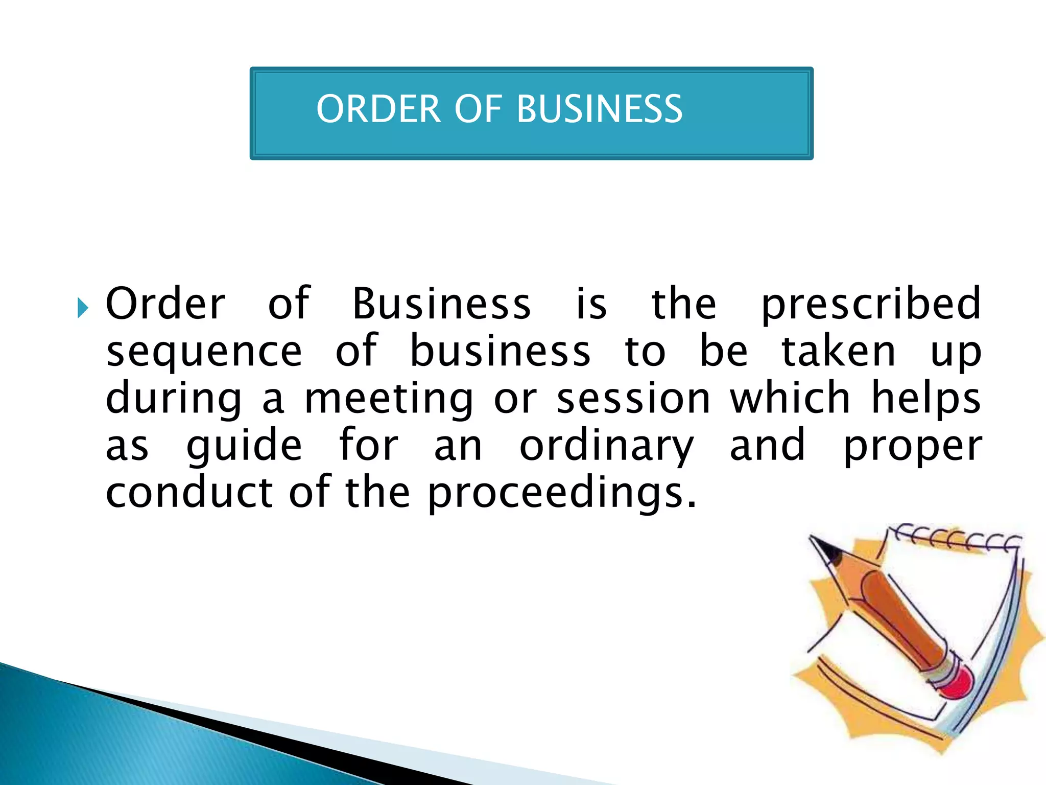 Parliamentary procedure power point | PPTX