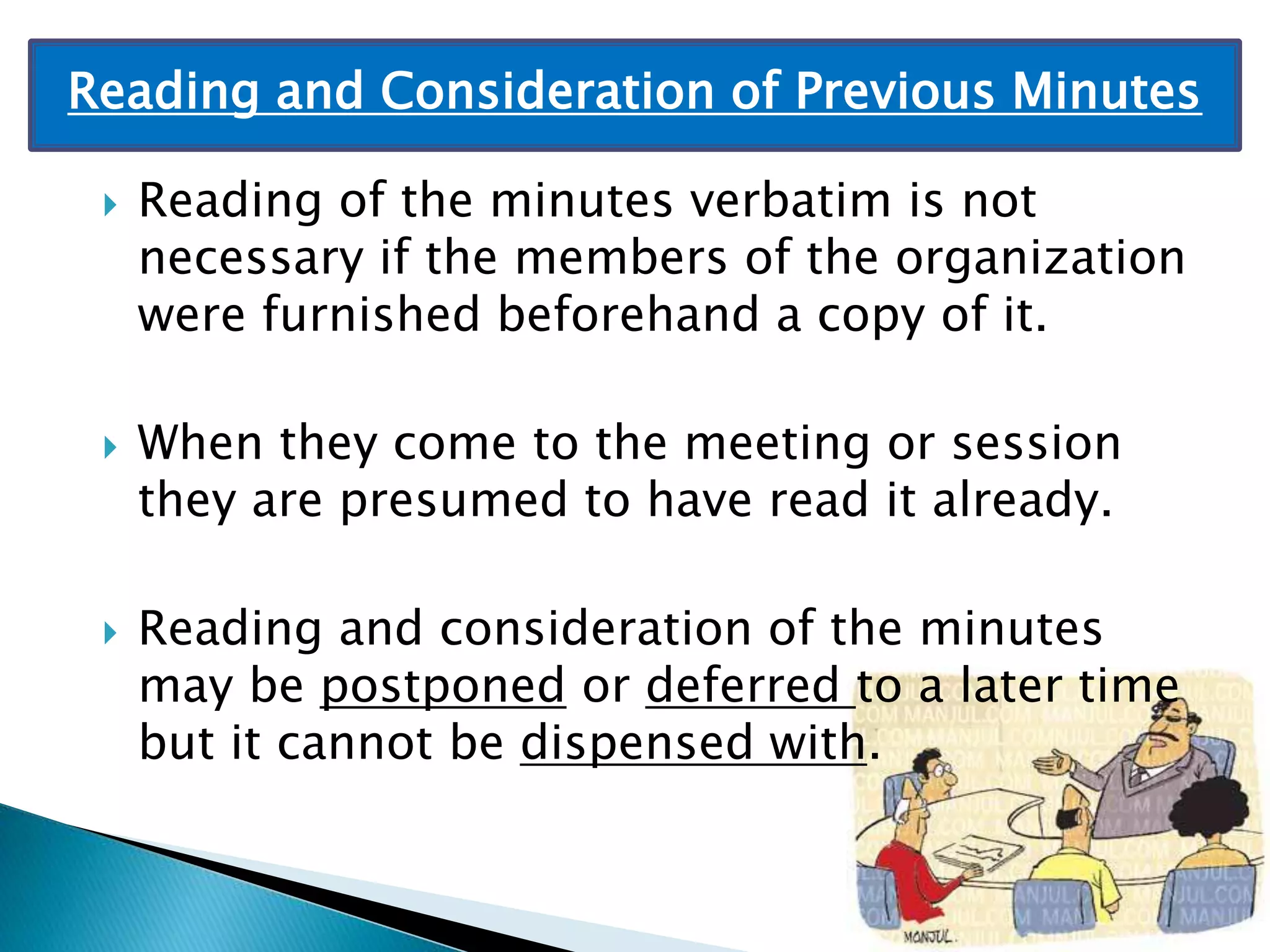 Parliamentary procedure power point | PPTX