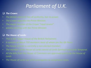 Parliamentary sovereignty | PPTX
