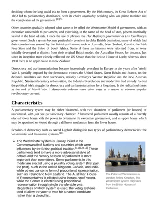 Parliamentary system | PDF