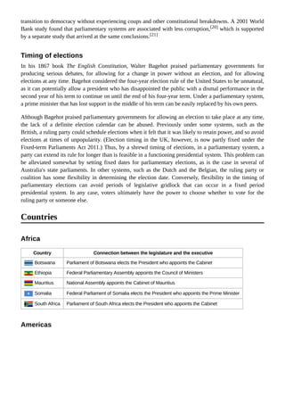 Parliamentary system | PDF