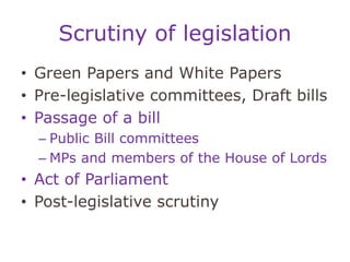 Parliament Explained: Introduction to Parliament | PPTX