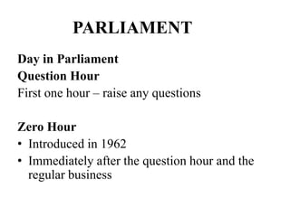 Parliament of india | PPTX