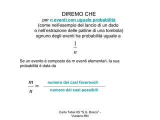 Parliamo di probabilità | PPT | Free Download