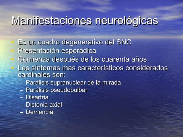 Parálisis supranuclear progresiva | PPT