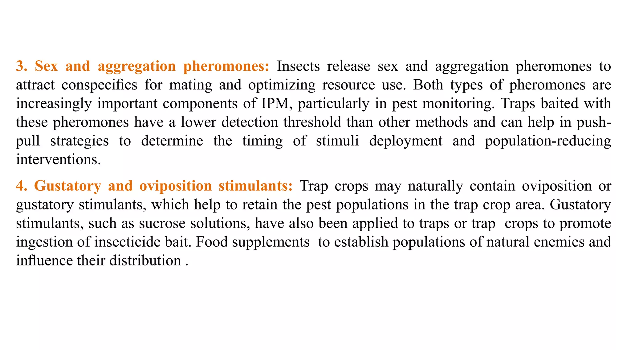 Push Pull Technique In Integrated Pest Management | PPTX