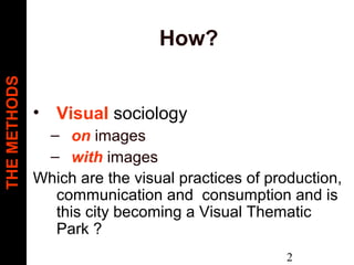 Venice visual sociology | PPT