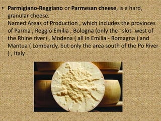 Parmigiano reggiano | PPTX