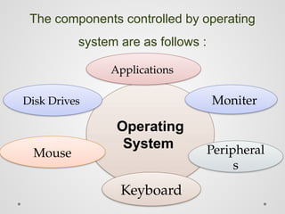 computer opreating system and their types and more | PPTX