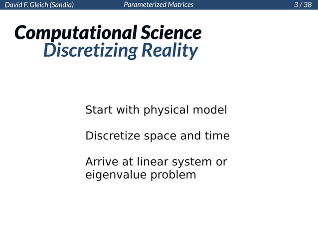Spectral Methods For Linear Systems With Random Inputs Ppt