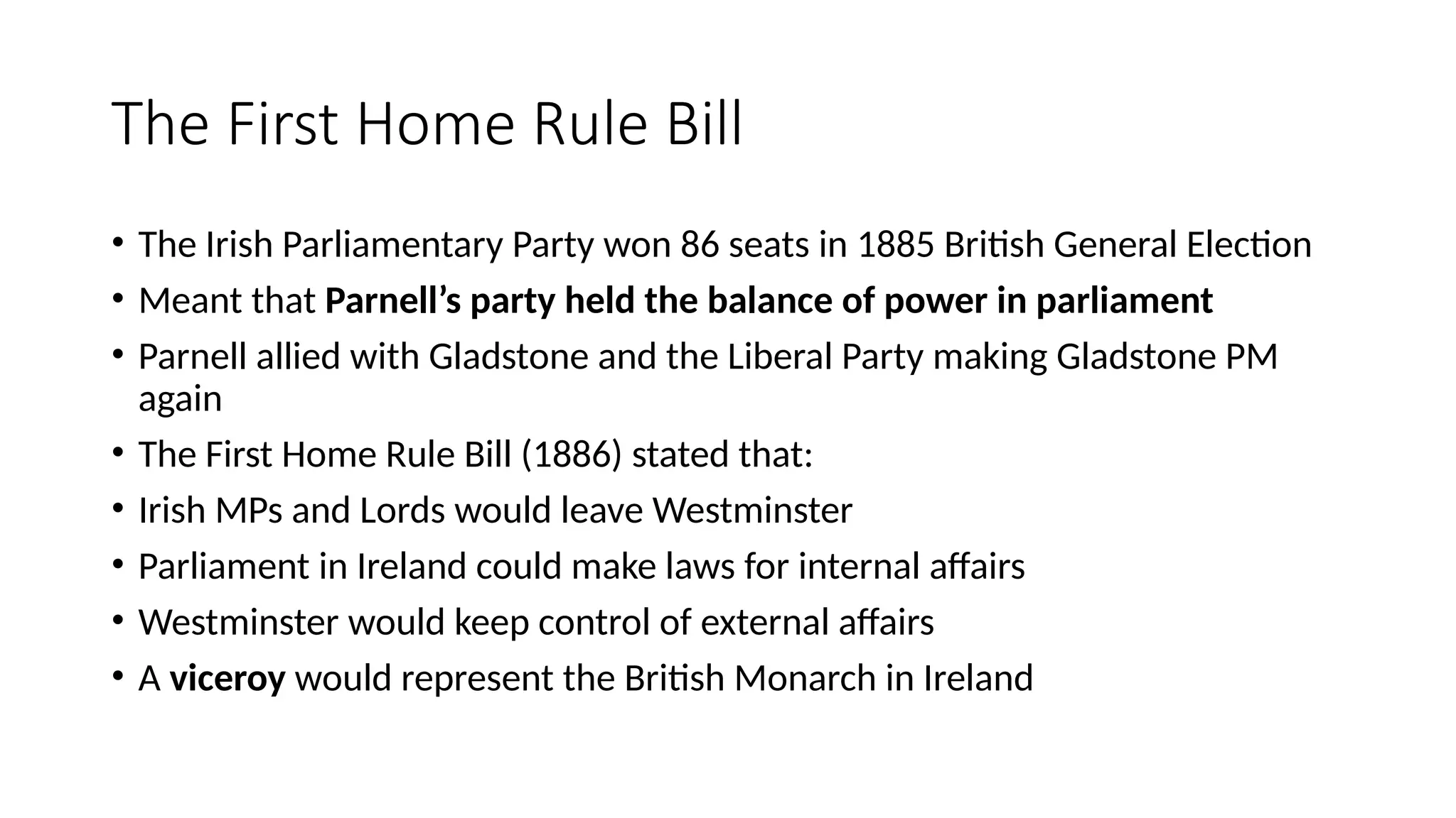 Charles Stewart ParnellHome Rule Part Two.pptx