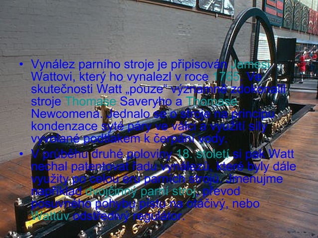Parni stroj patrik vespalec | PPT