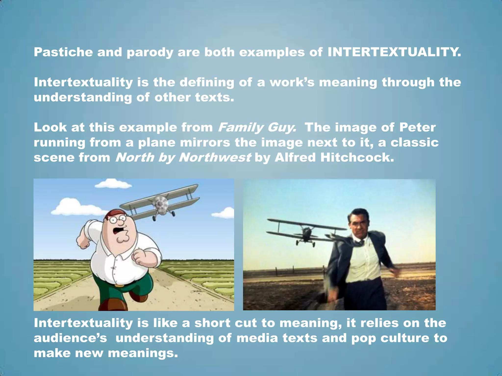 Parody and pastiche - Postmodernism | PPTX