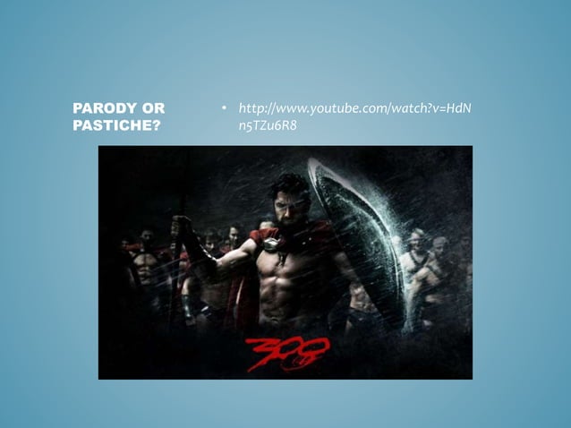 Parody and pastiche | PPTX