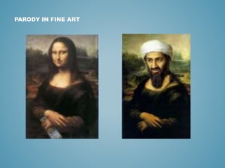 Parody and pastiche | PPTX