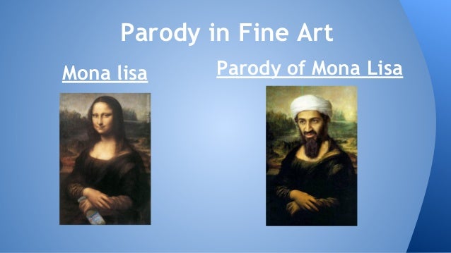 Parody, pastiche and bricolage