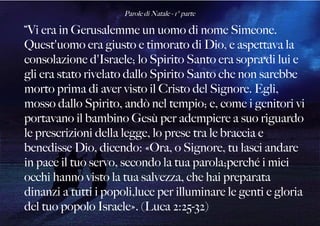 Parole di Natale - 1° parte | PDF