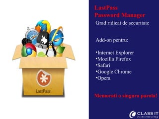 Parole mai sigure in 6 pasi | PPT