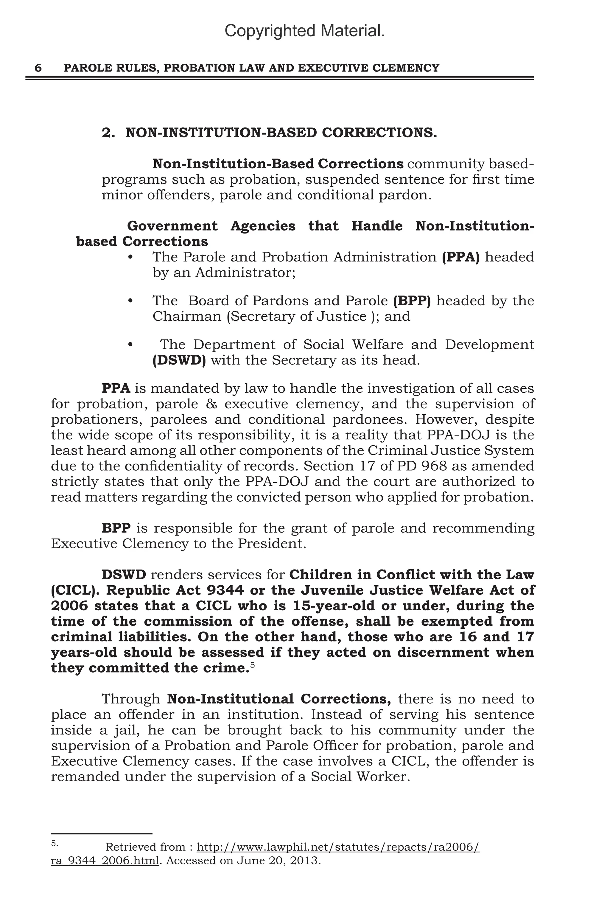 Parole Rules, Probation Law and Ex. Clemency.pdf