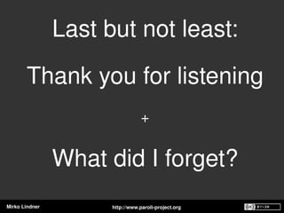 Paroli Presentation | PPT