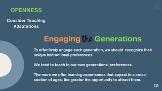 Teaching Across the Generations: The Stew Pot Approach | PDF