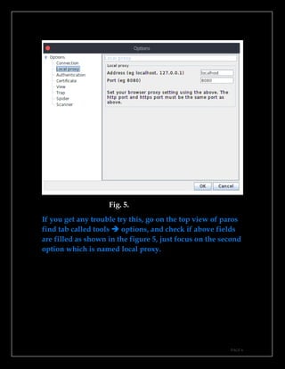 Paros vulnerability scanner | PDF