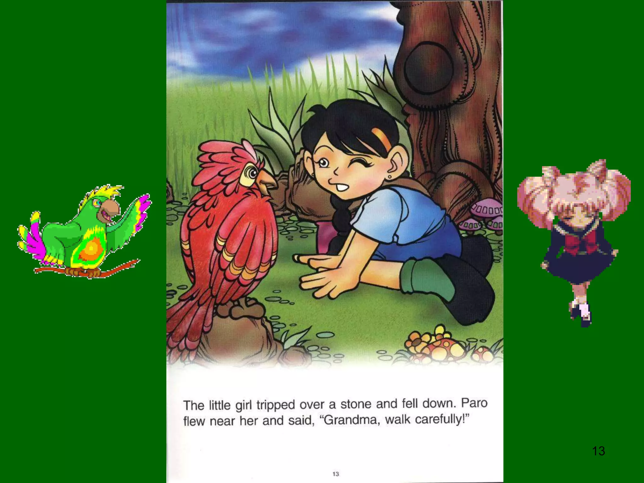 Paro the Parrot - A Children's Story with Moral Lessons | PPT