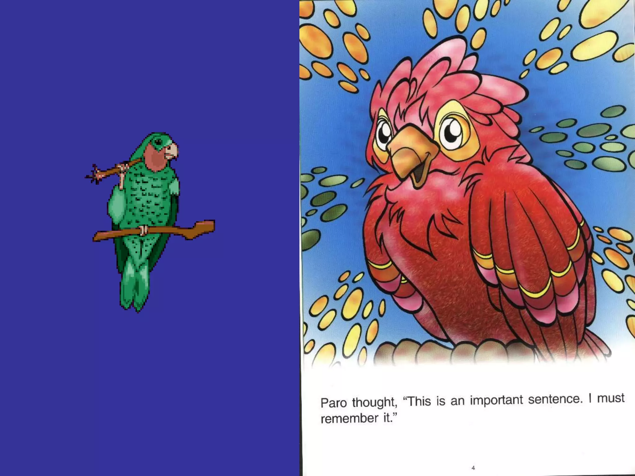 Paro the Parrot - A Children's Story with Moral Lessons | PPT