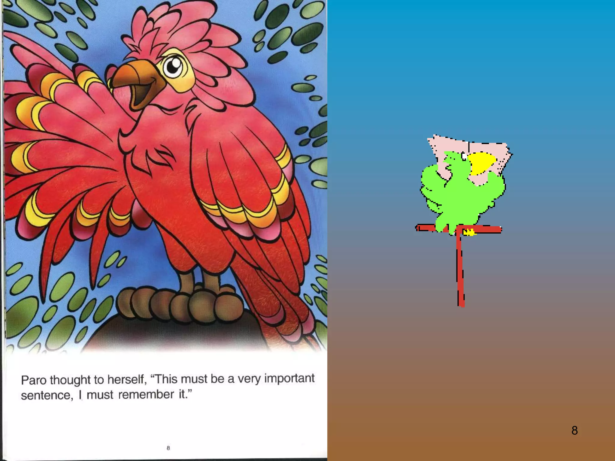 Paro the Parrot - A Children's Story with Moral Lessons | PPT