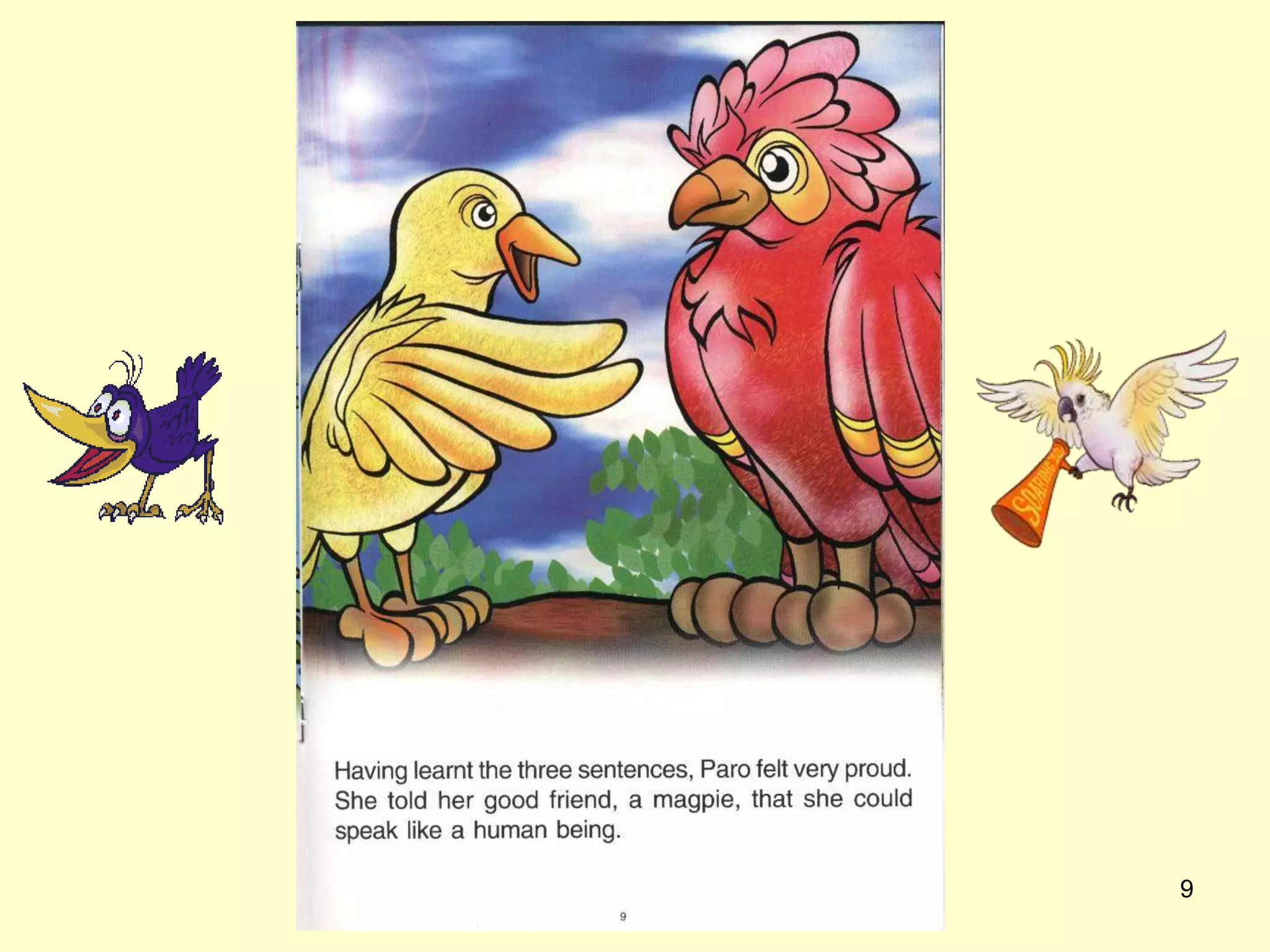 Paro the Parrot - A Children's Story with Moral Lessons | PPT