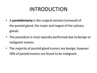 Parotidectomy | PPTX