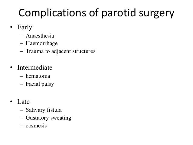 Parotidectomy