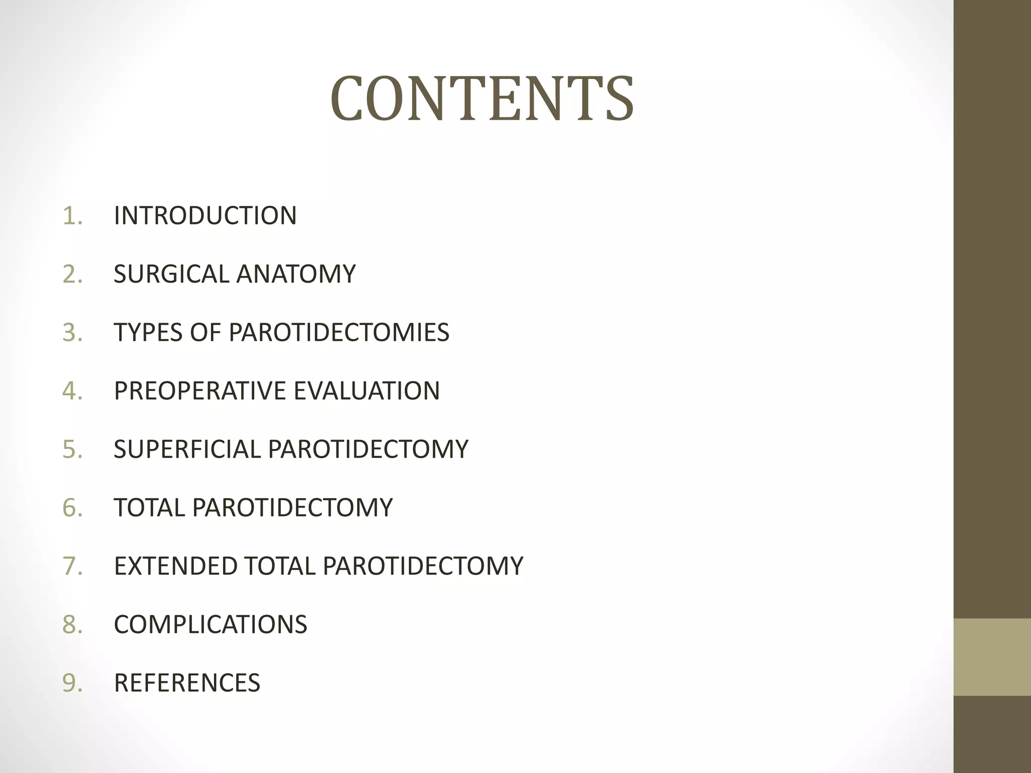 Parotidectomy | PPTX