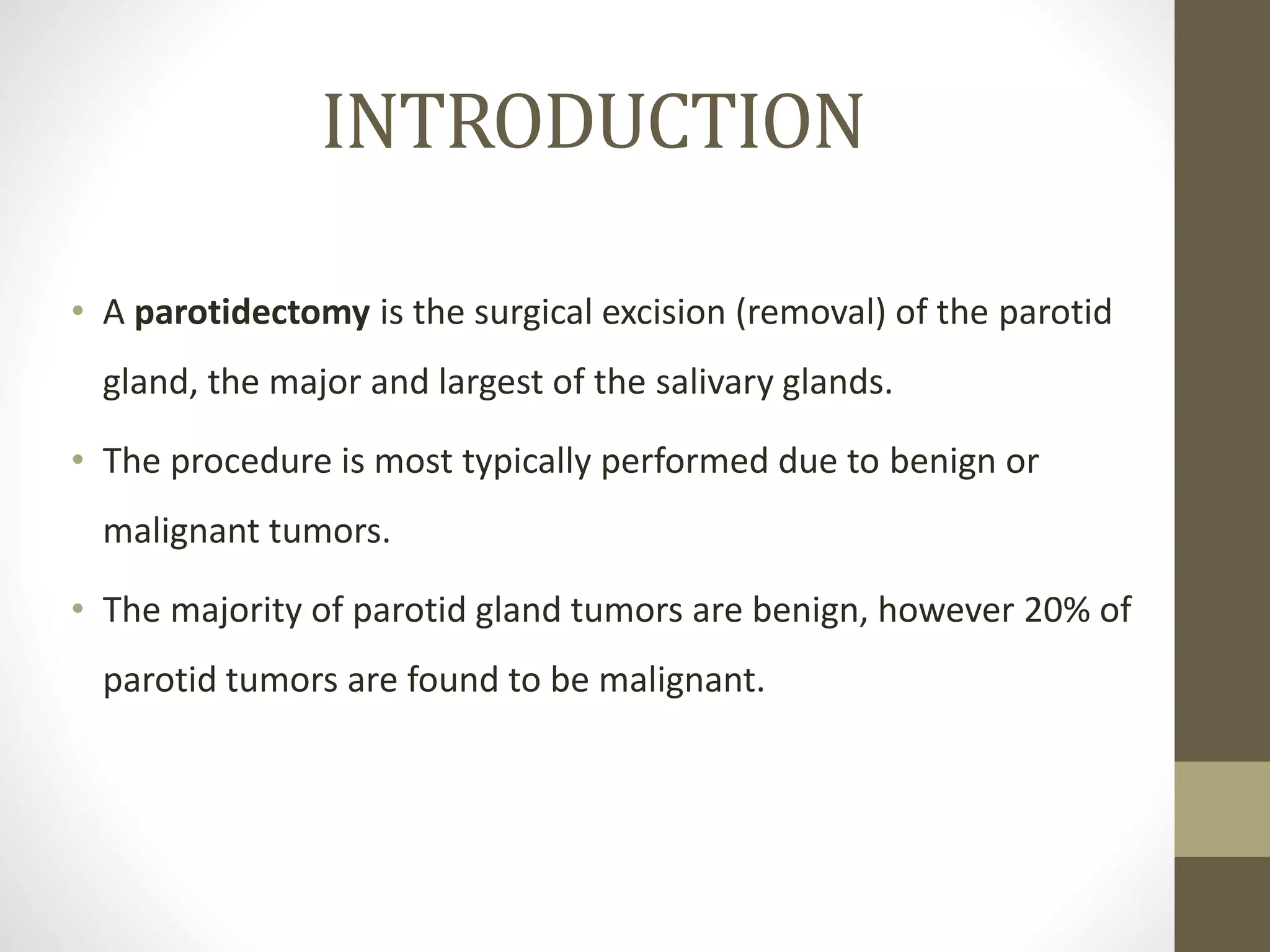 Parotidectomy | PPTX