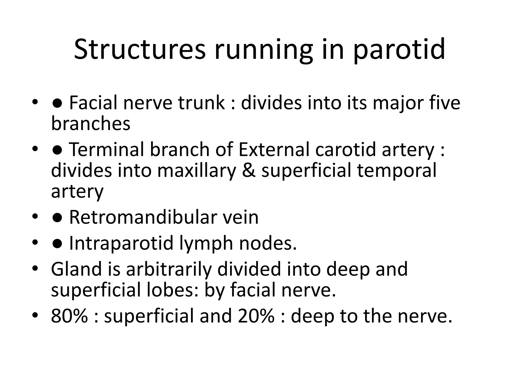 Parotidectomy : Operative Technique | PPTX