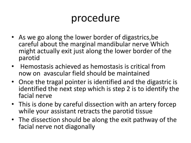 Parotidectomy | PPTX
