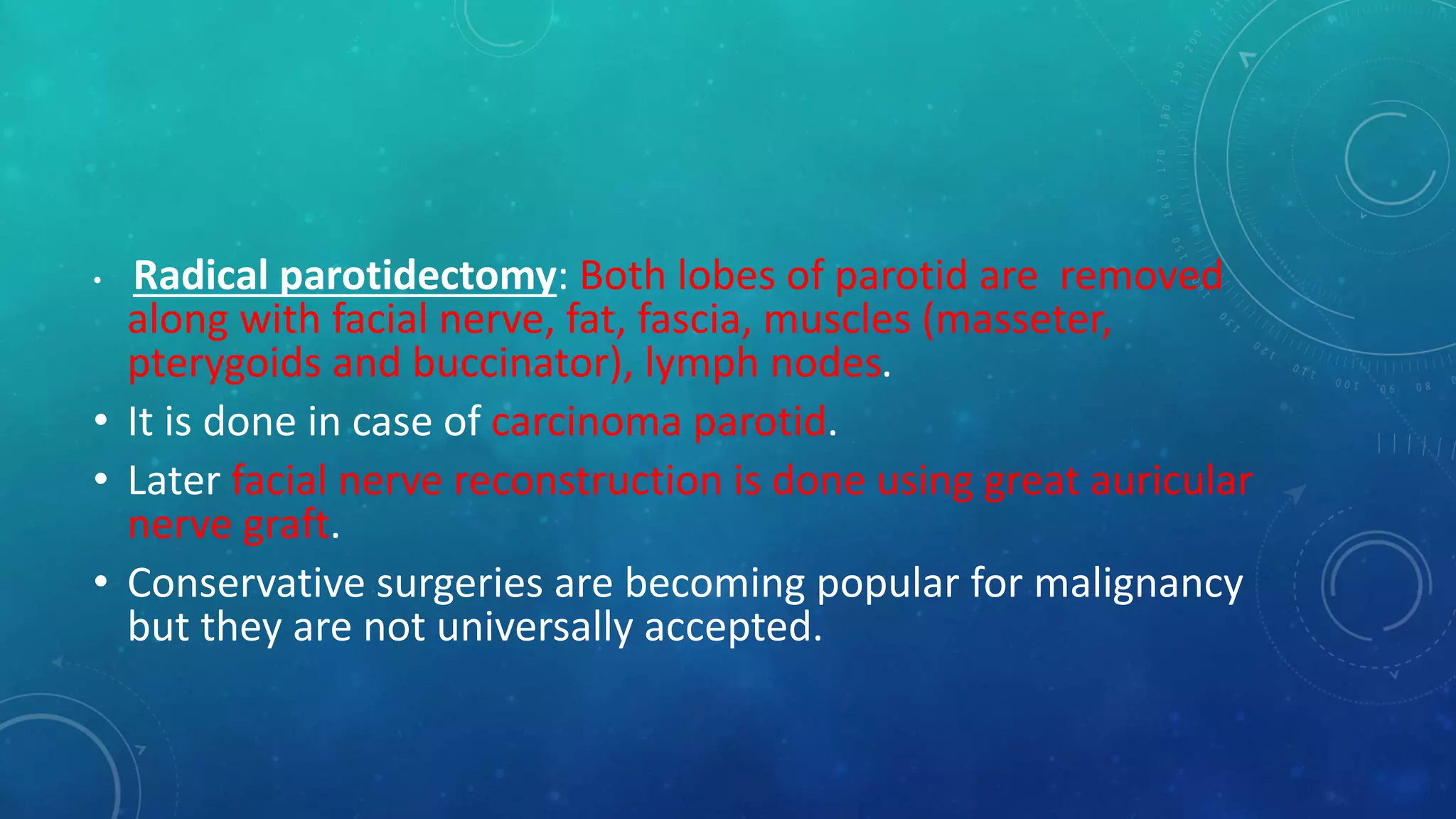 Parotid Gland Diseases Pptx