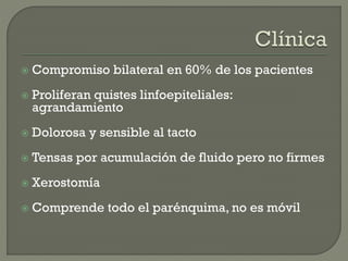 Parotiditis asociada a VIH | PPTX