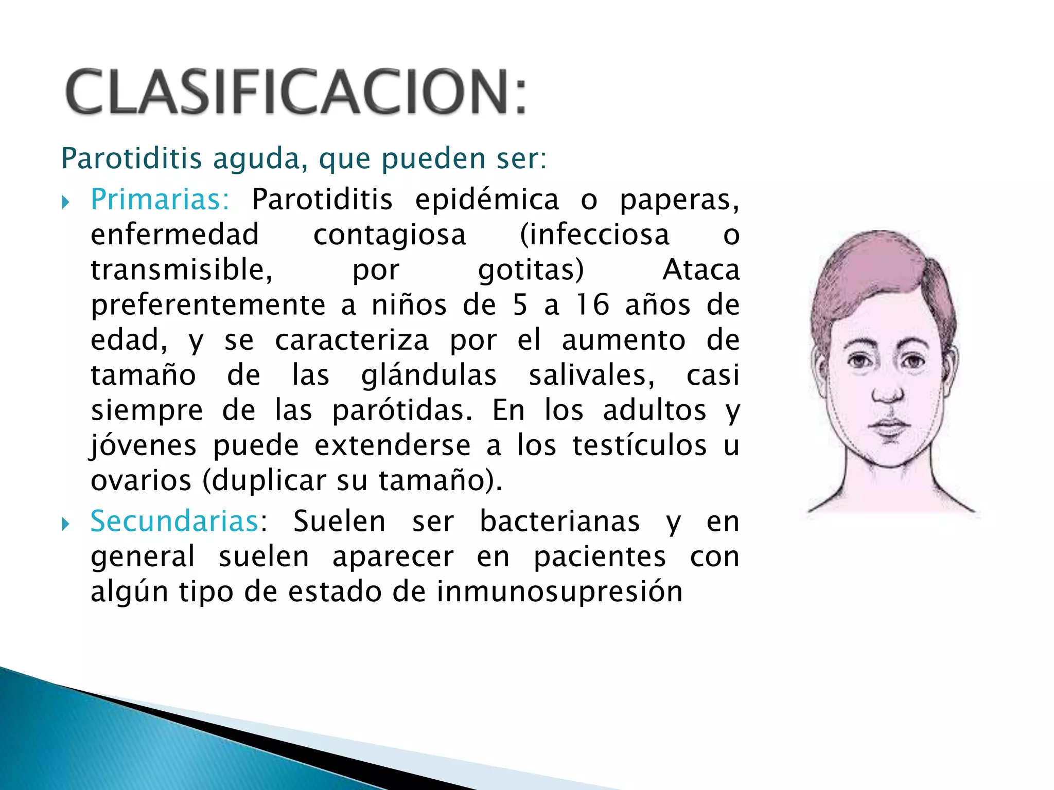 Parotiditis Taller de Salud y Ambiente. | PPTX | Infectious Diseases ...
