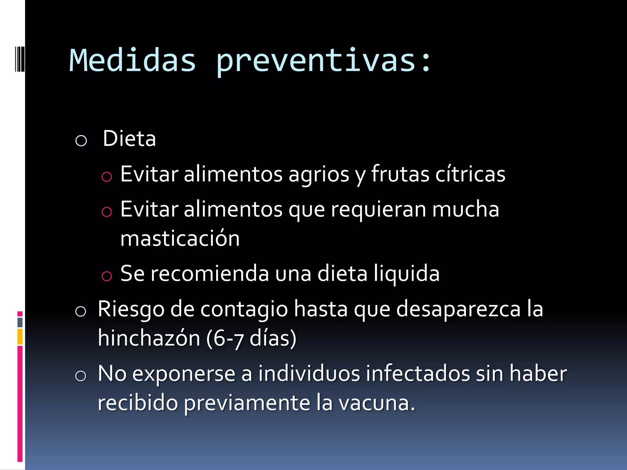Parotiditis viral (paperas) | PPTX | Infectious Diseases | Diseases and ...