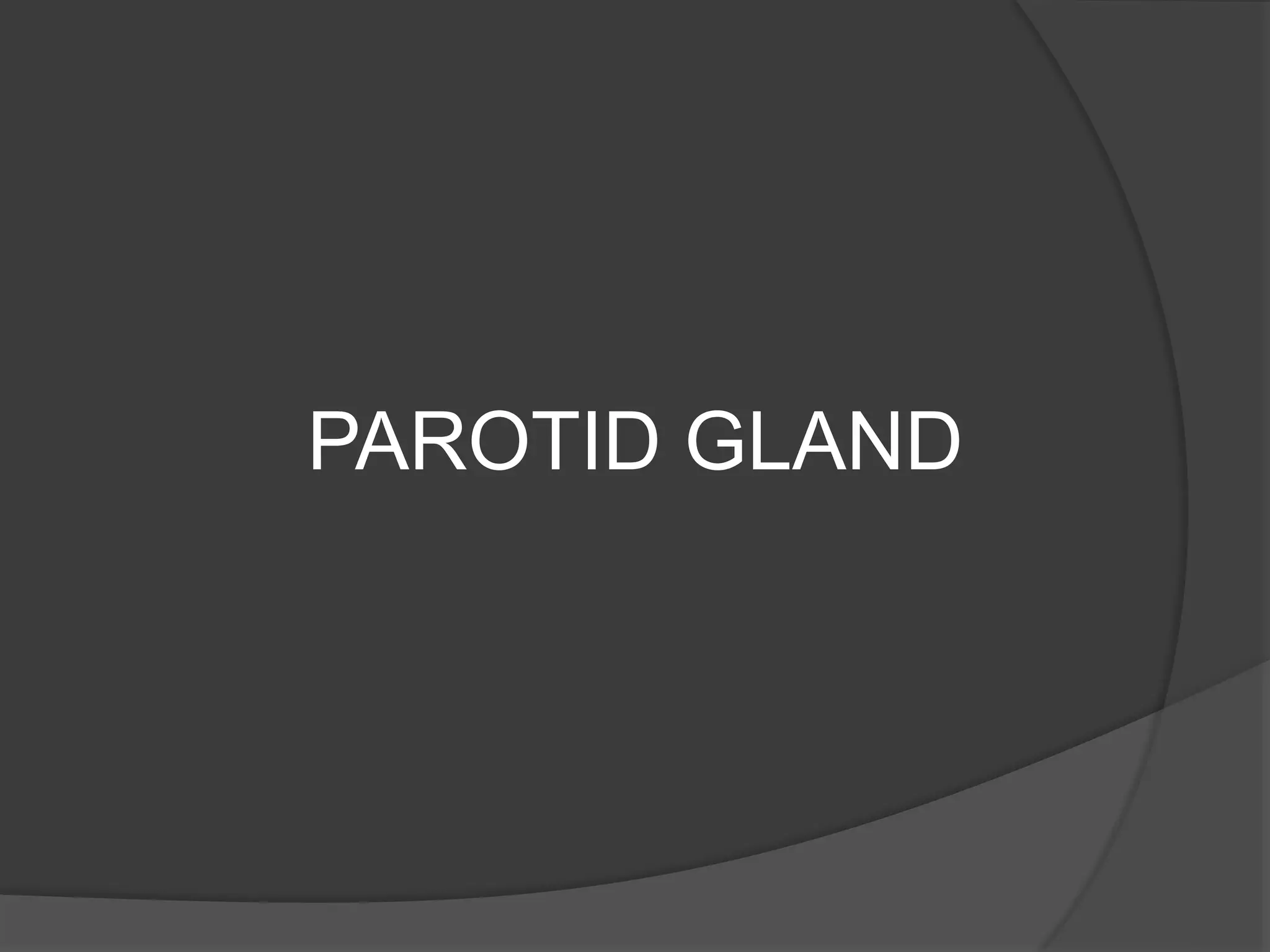 Parotid Region And Facial Nerve Ppt