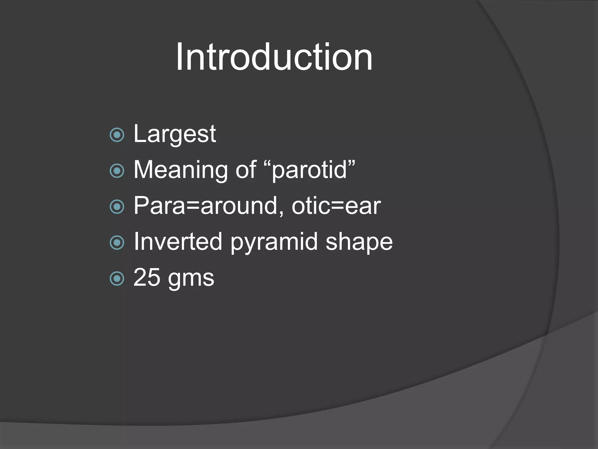 Parotid region and facial nerve | PPTX