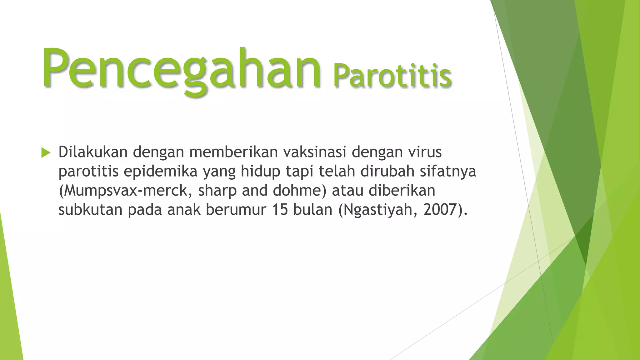 Parotitis | PPTX